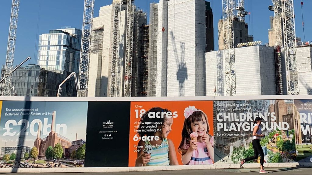 Site Hoardings | Services - Canvas Wrap Hoarding | UK