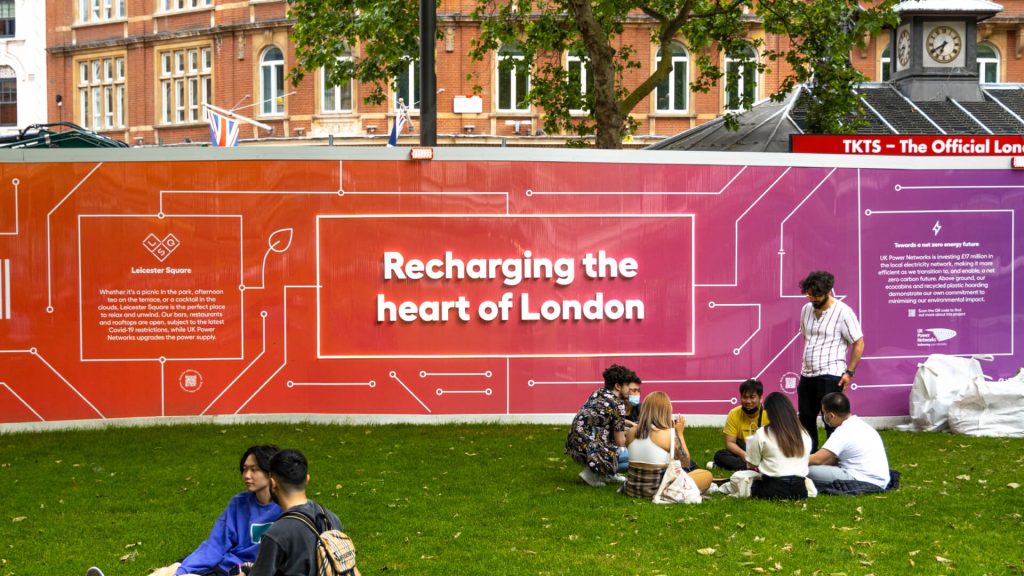 Site Hoardings | Services - Canvas Wrap Hoarding | UK